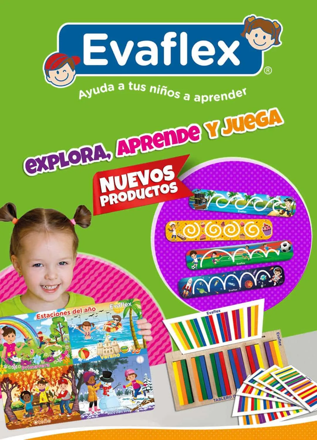 Evaflex Mexico | Ayuda a tus niños a aprender