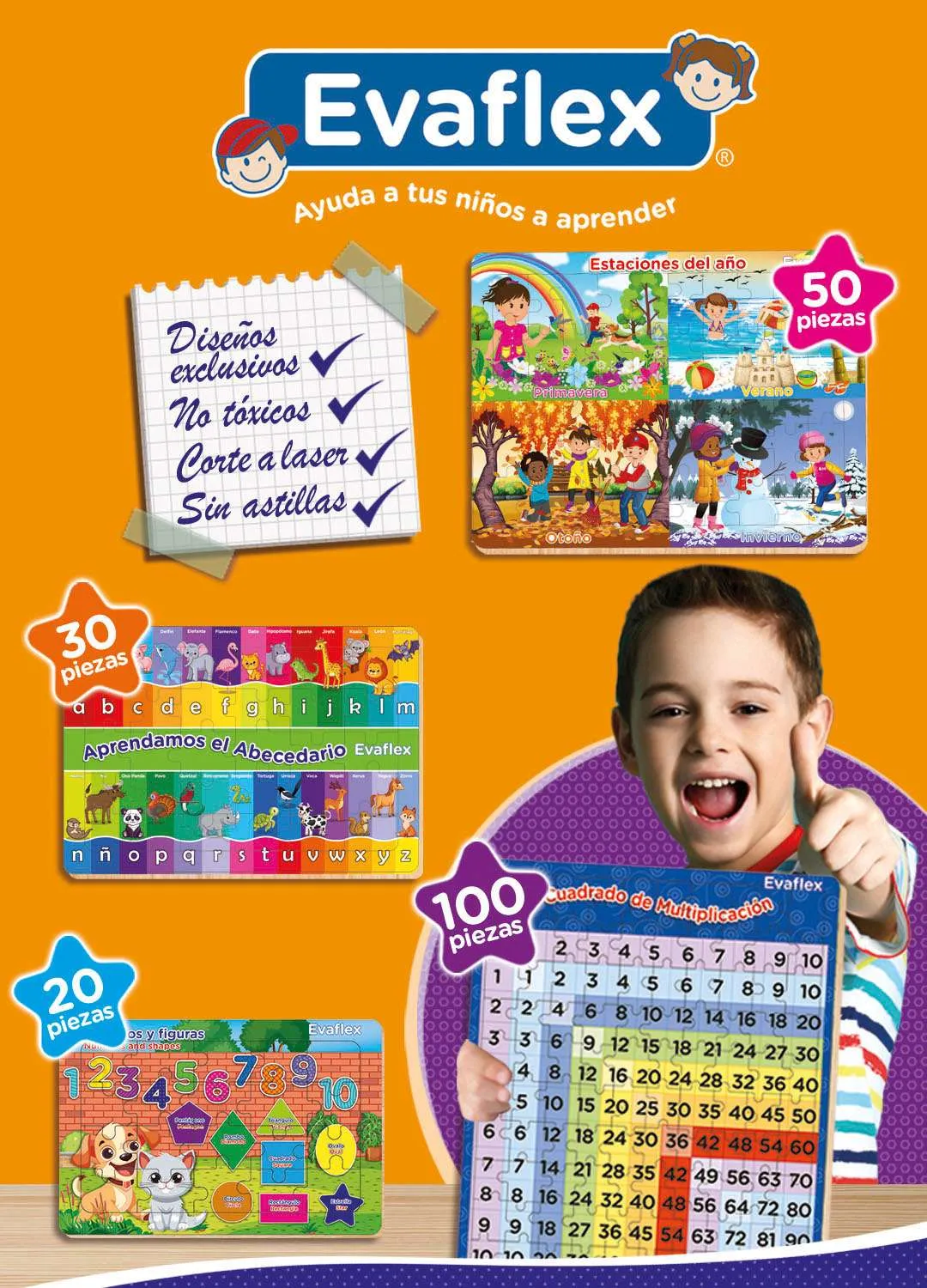 Evaflex Mexico | Ayuda a tus niños a aprender